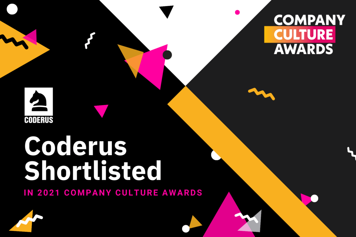 Coderus Shortlisted in 2021 Company Culture Awards | Coderus Awards